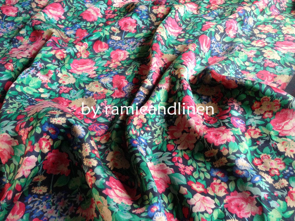 Silk Fabric, Gambiered Canton Silk, Gambiered Canton Gauze, Chinese ...