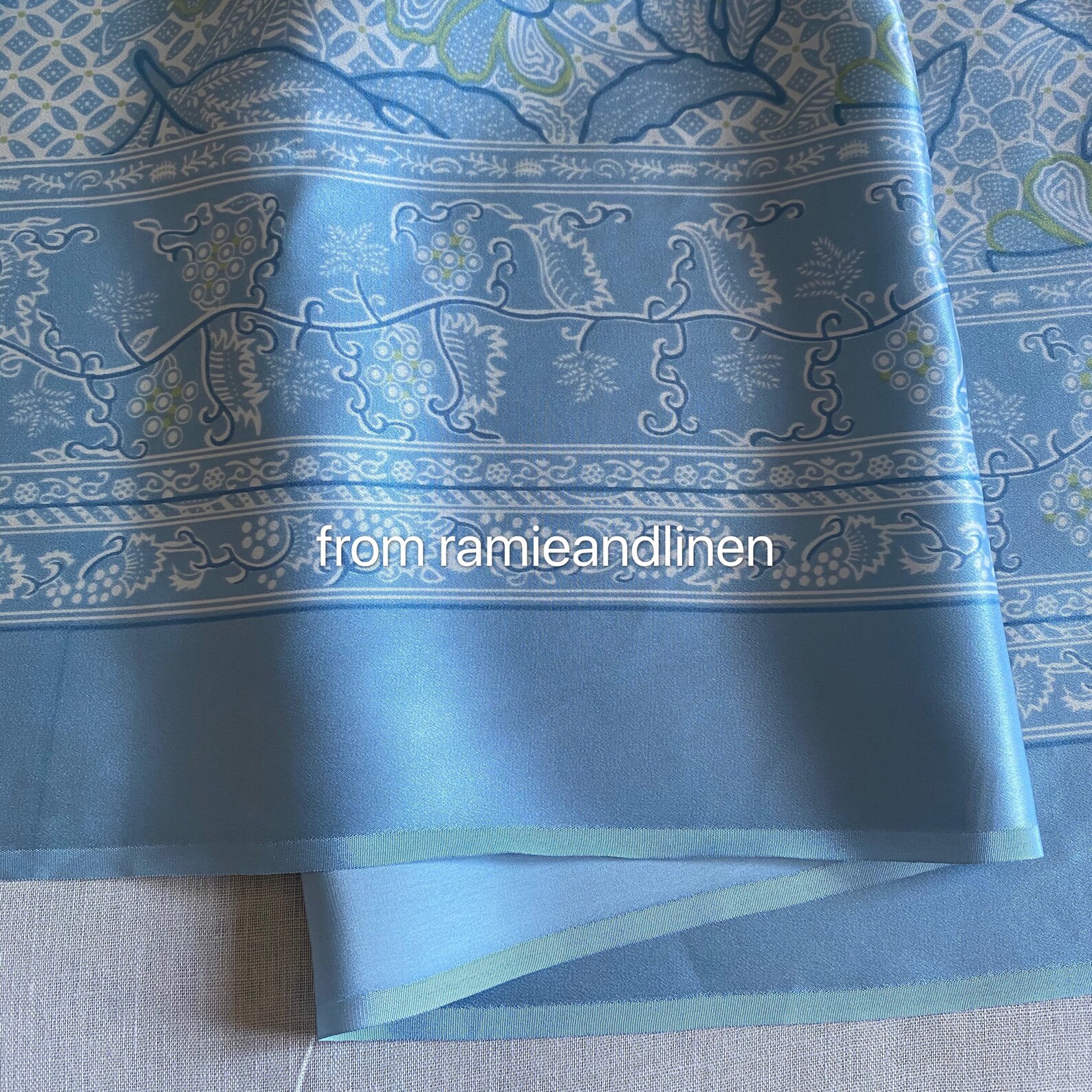 Silk Fabric, Double Borders Print, 19m/m,silk Crepe Satin, Silk ...