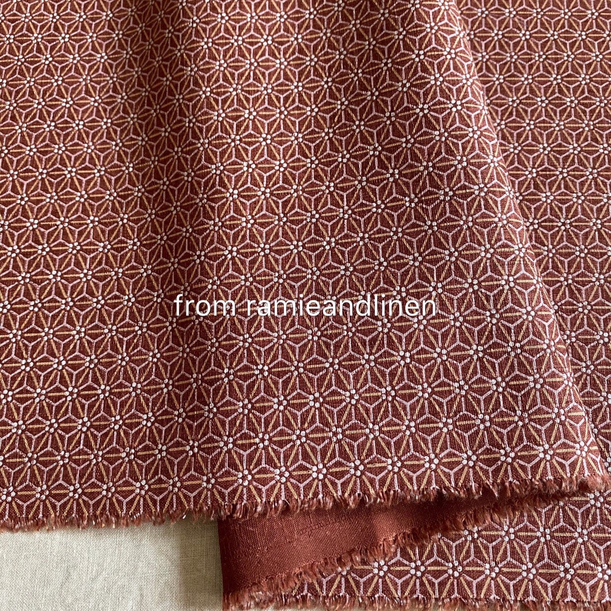 Japanese Cotton Fabric Japanese Traditional Tortoiseshell | Etsy