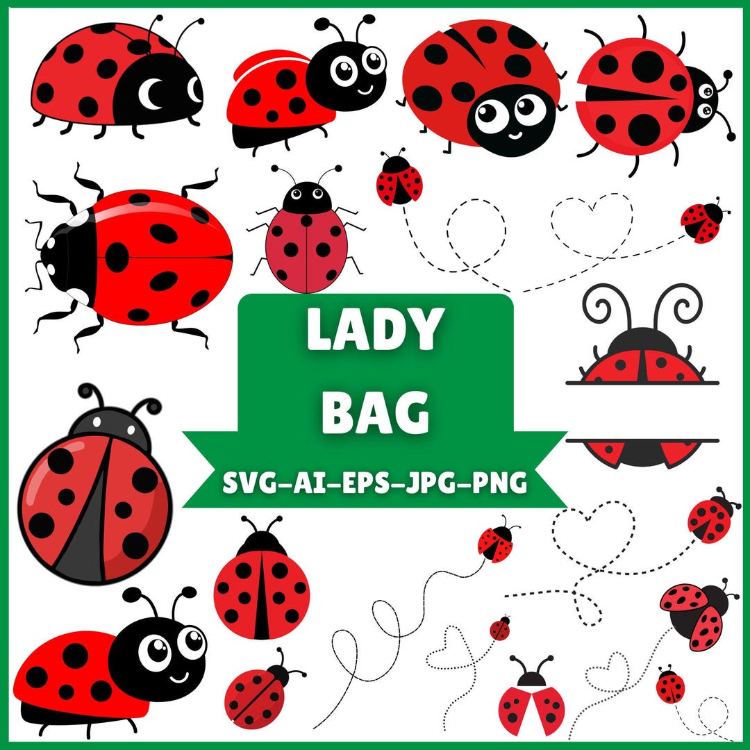 Ladybug SVG, Ladybug Png,layered Ladybug Svg, Ladybug Bundle Svg Files ...