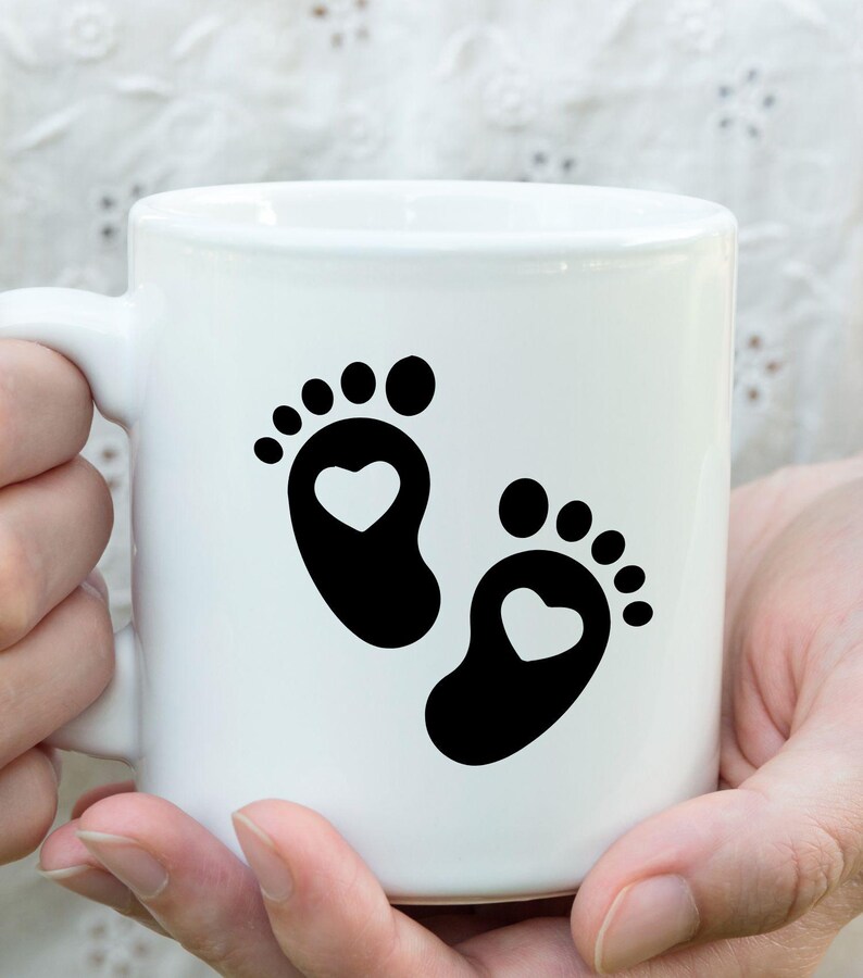 Baby Footprints SVG Bundle, Clipart (digital Download) - Etsy