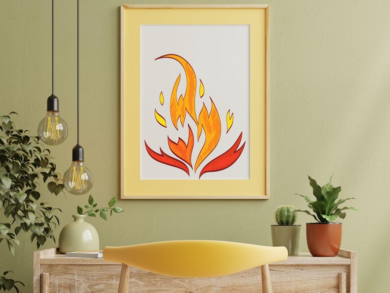 Fire Flames SVG Bundle: Flame Cut Files for Cricut & Silhouette ...