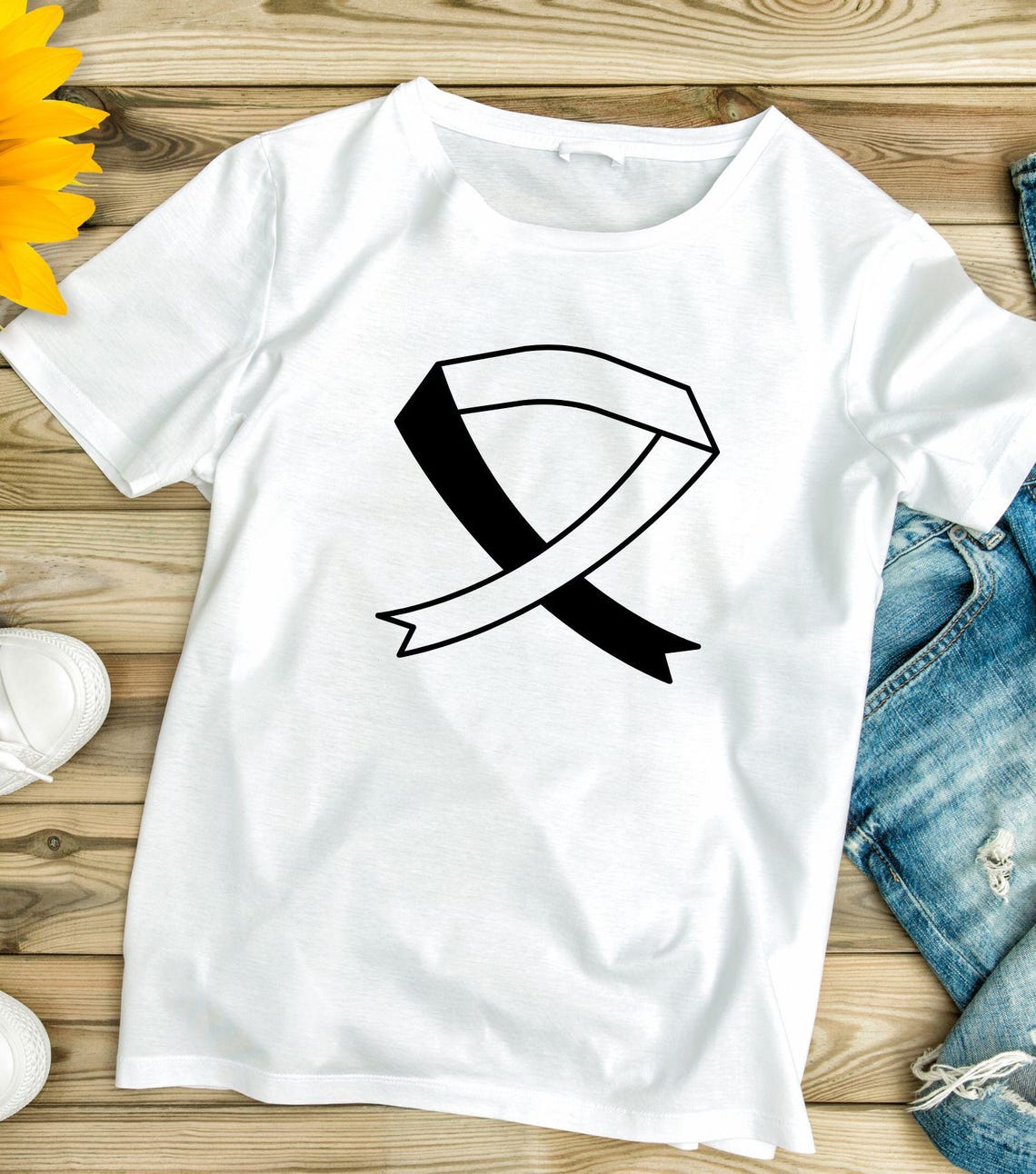 Cancer Awareness Ribbon SVG Bundle: Cricut Cut File, PNG, AI (instant ...