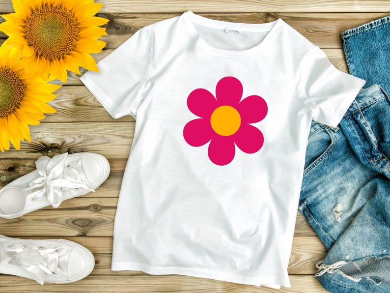 Retro Flower SVG Bundle: Groovy 60s-70s Graphics (digital Download - Etsy