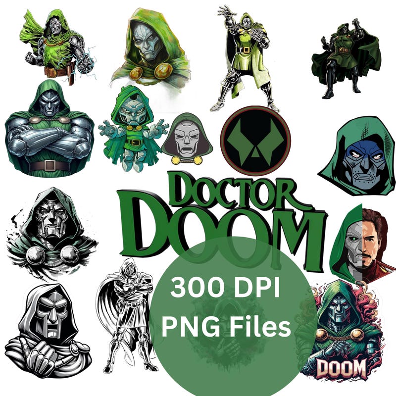 Dr Doom Drawings - Etsy