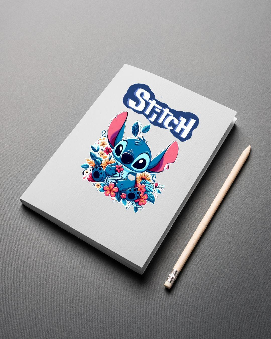 Lilo and Stitch PNG Bundle: Floral Cartoon Graphics (instant Download ...