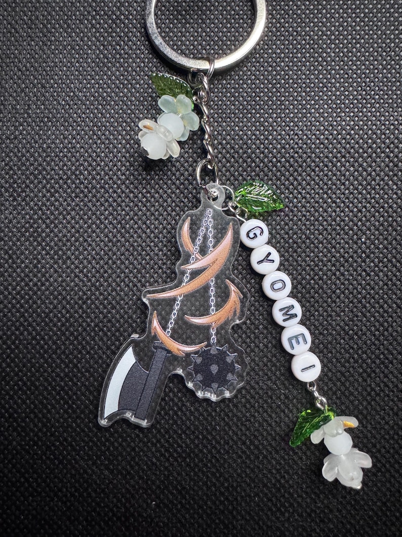 Demon Slayer Keychain | Hashira Katana Charm | Kimetsu No Yaiba Gift ...