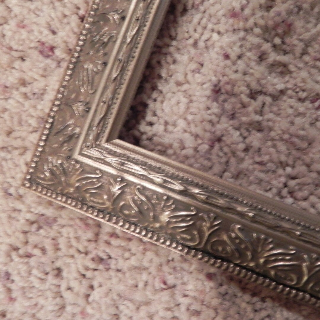 Ornate Antique Silver Frame - Etsy