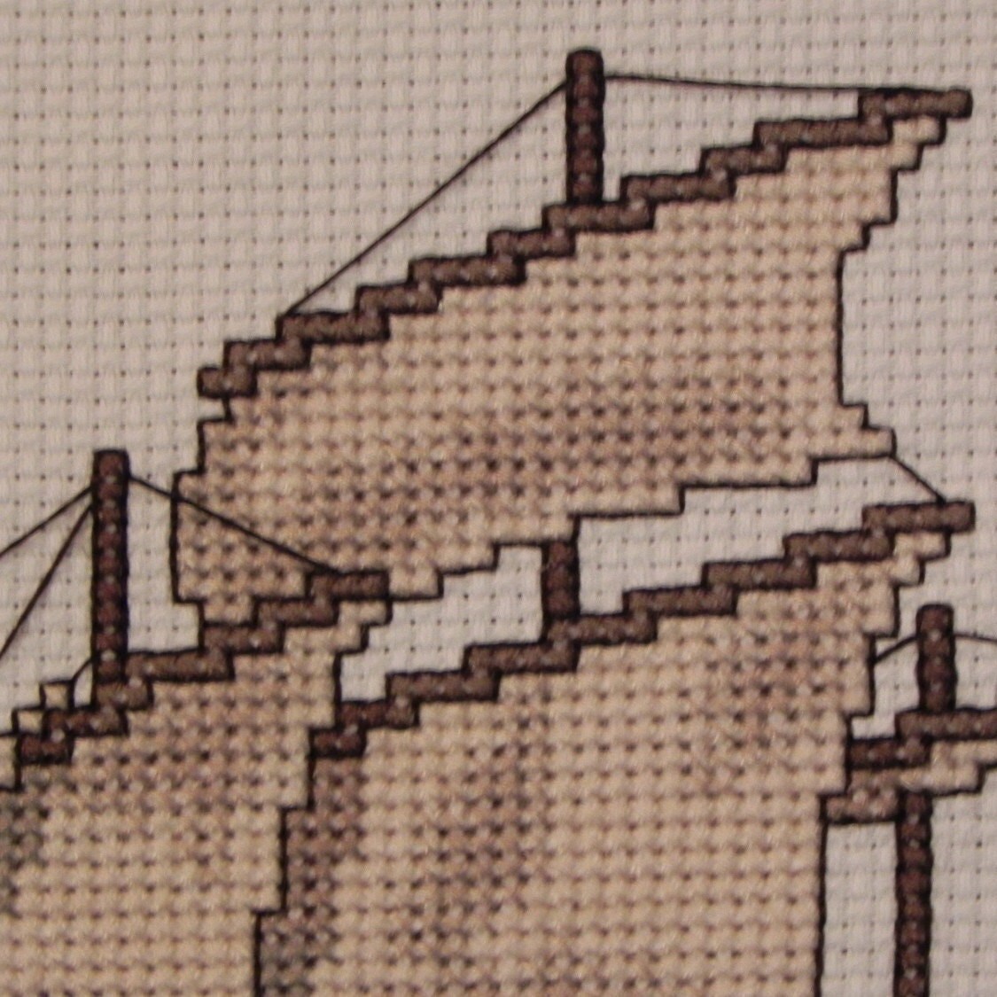 Sailing Ship Cross Stitch Picture - Completed & Handmade - Etsy