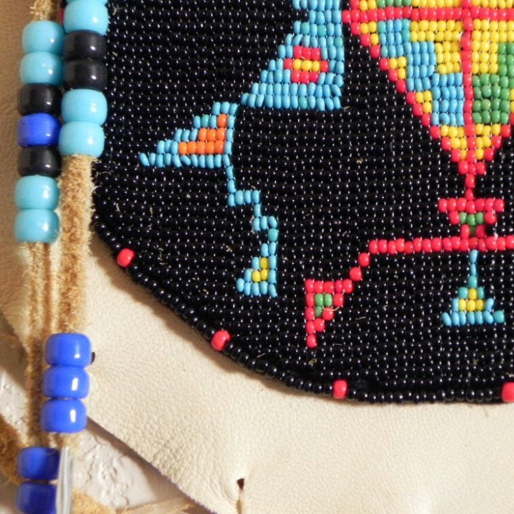 Native American Sioux Design Beaded Shield - Handmade - Etsy
