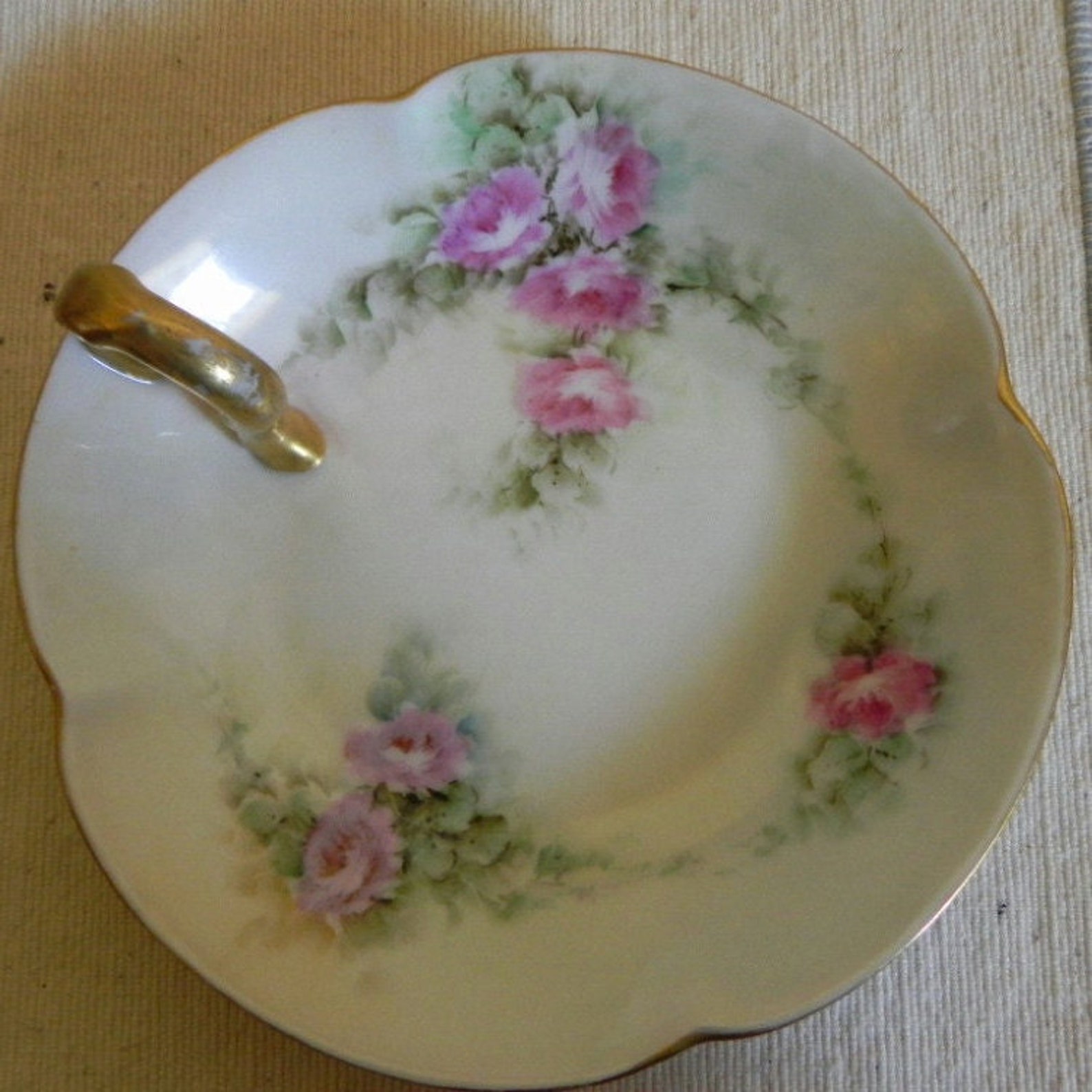 Limoges T&V of France Porcelain Nappy Tray - Etsy