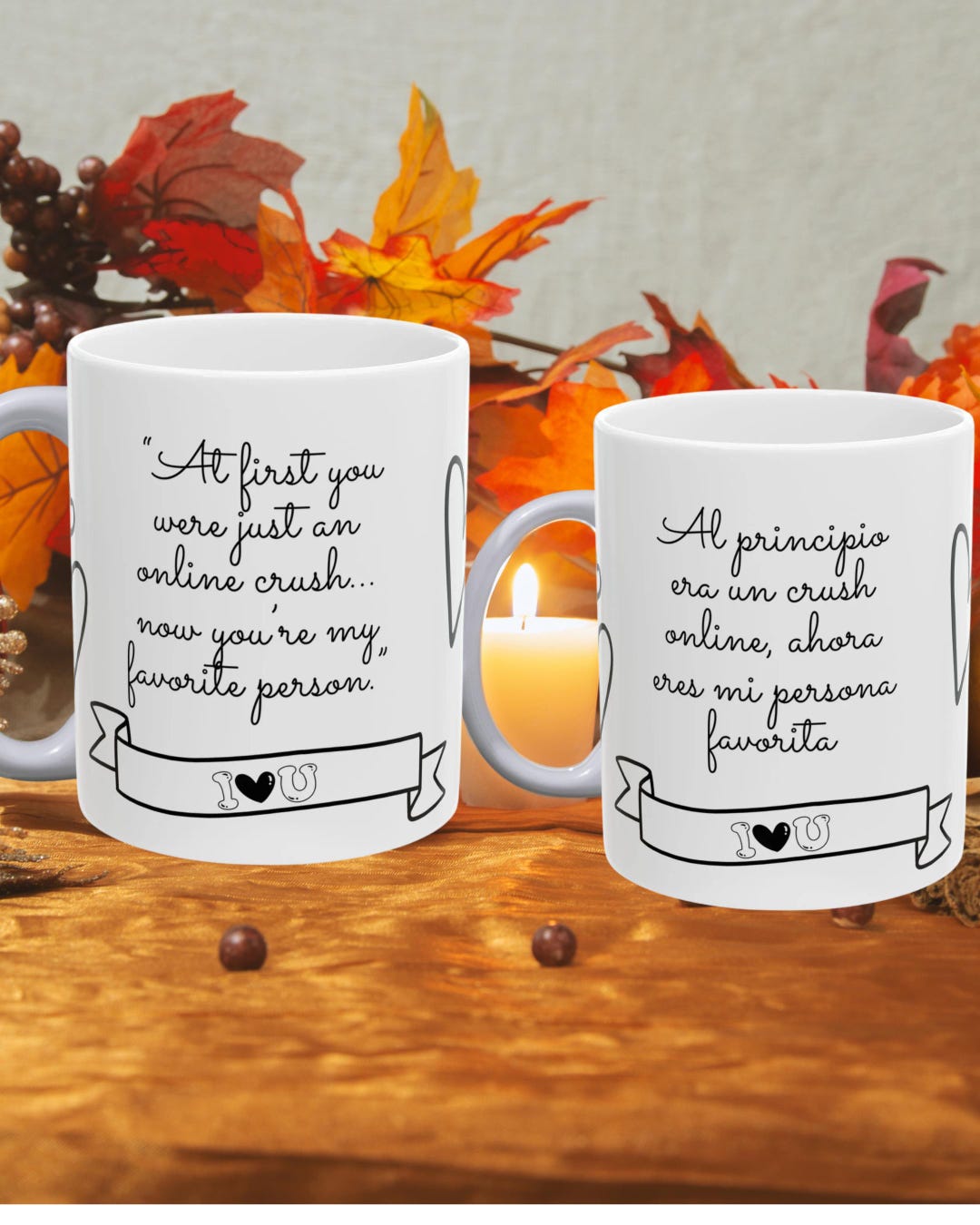 Taza Con Frase De Amor En Español / Taza De Cerámica Mi Persona ...