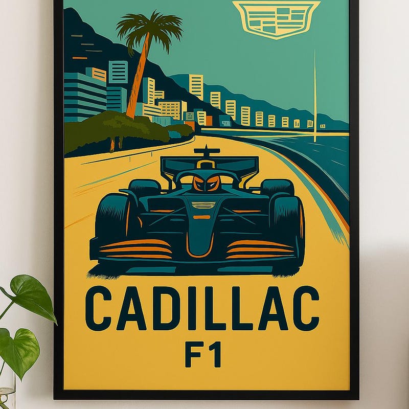 F1 Cadillac - Etsy