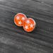 Orange Tri Star Tennessee State Flag Post Earrings Tristar - Etsy