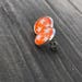 Orange Tri Star Tennessee State Flag Post Earrings Tristar - Etsy