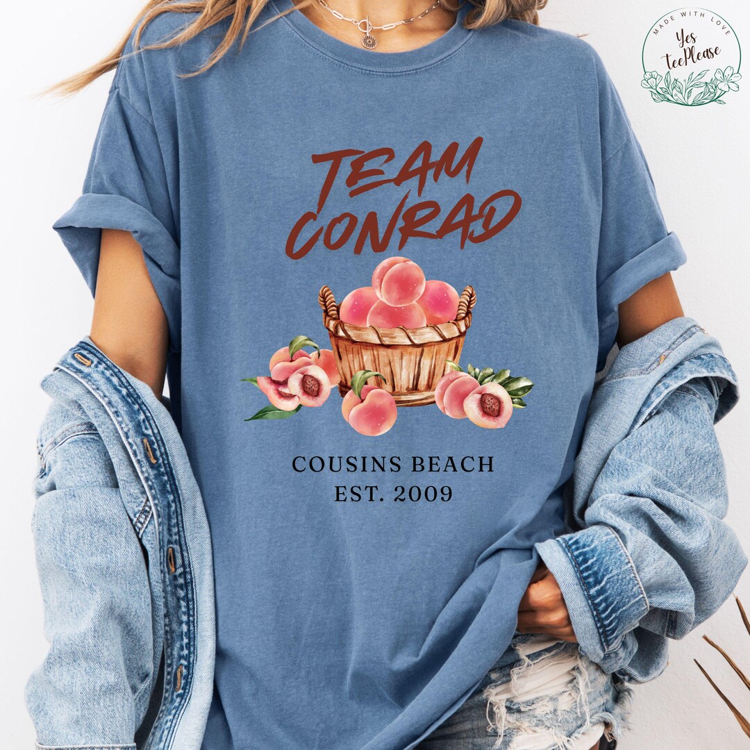 Team Conrad Shirt, Cousins Beach Est. 2009, Cousins Beach T-shirt, the ...