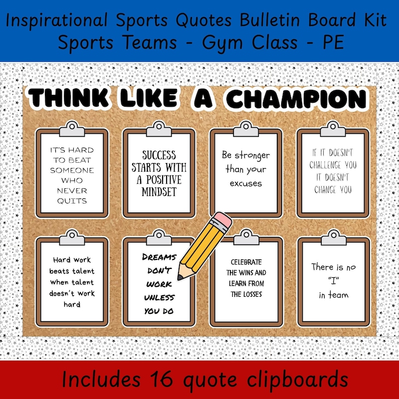 Gym Bulletin Boards - Etsy