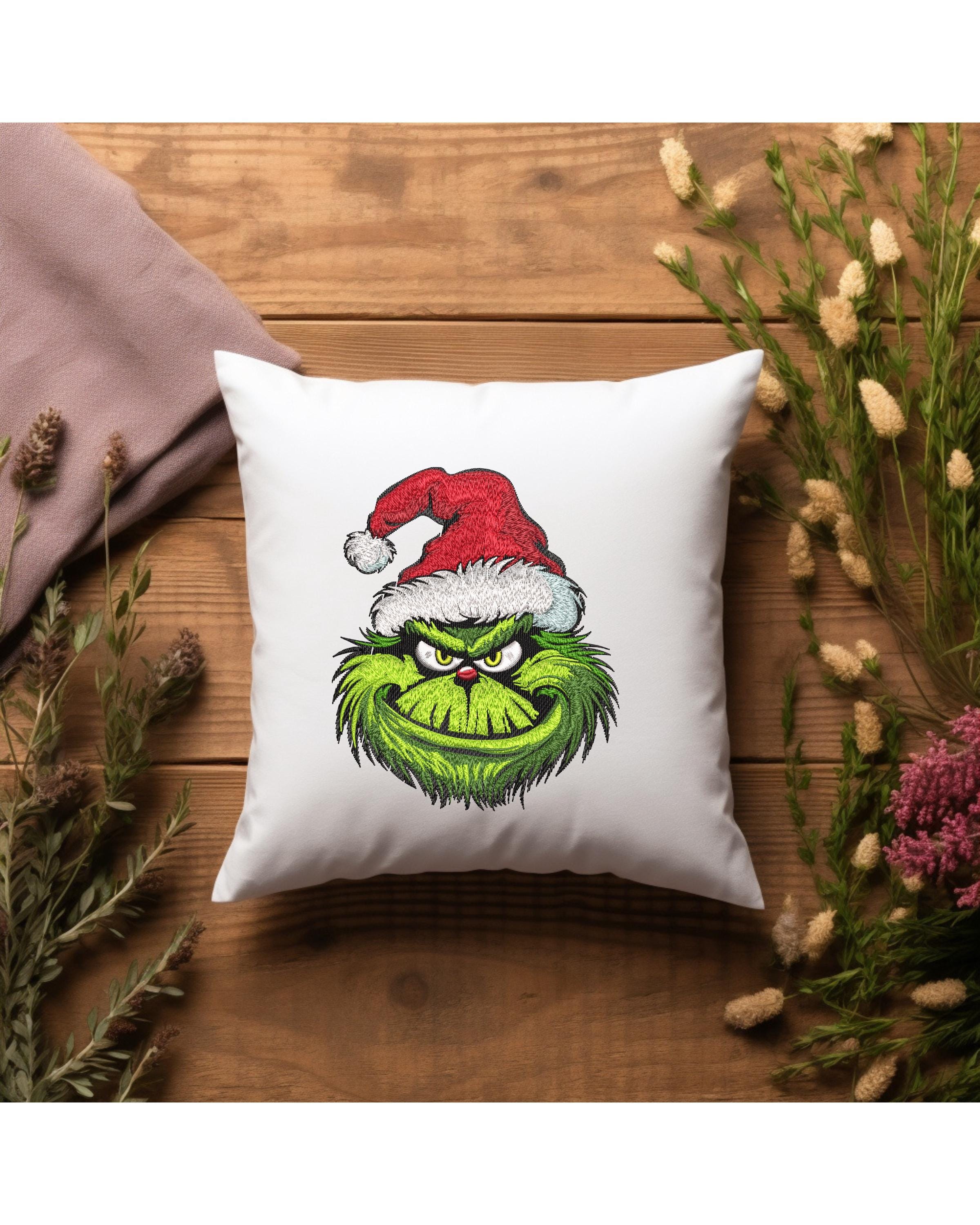 Grinch Christmas Embroidery Design, Machine Embroidery Files (instant ...
