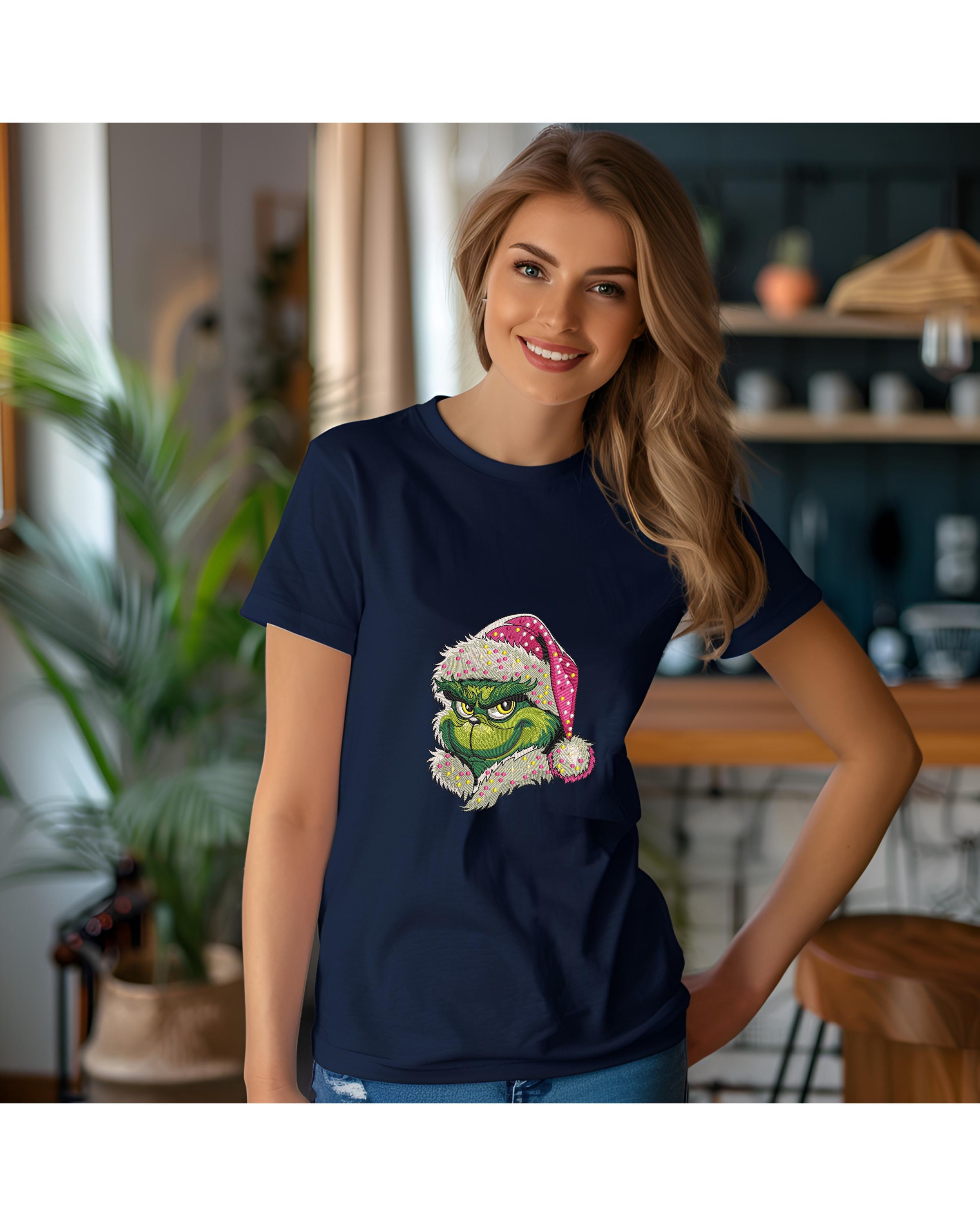 Pink Grinch Embroidery Design, Machine Embroidery File, 9 Sizes ...