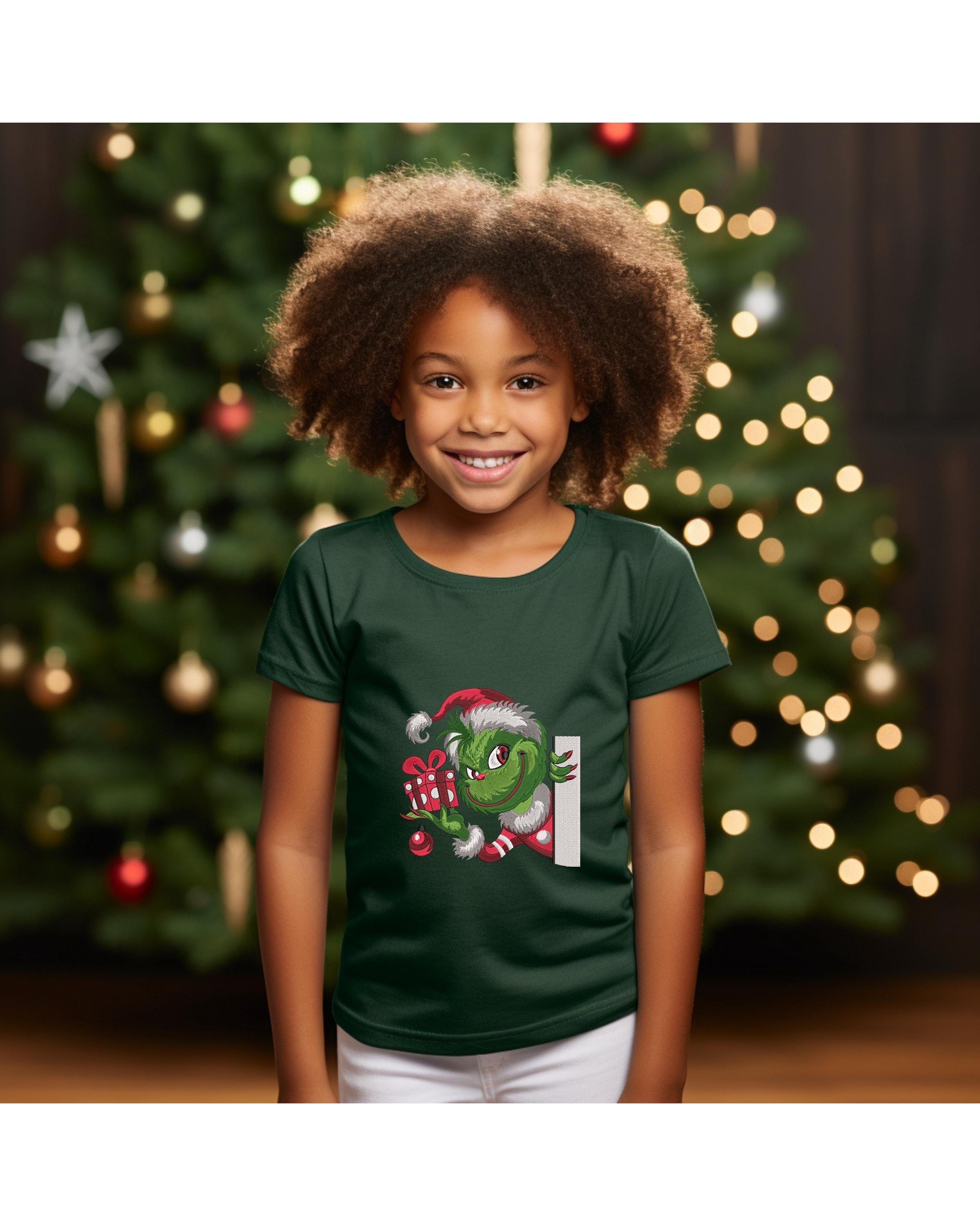 Grinch Embroidery Design, Christmas Machine Embroidery Design, 9 Sizes ...