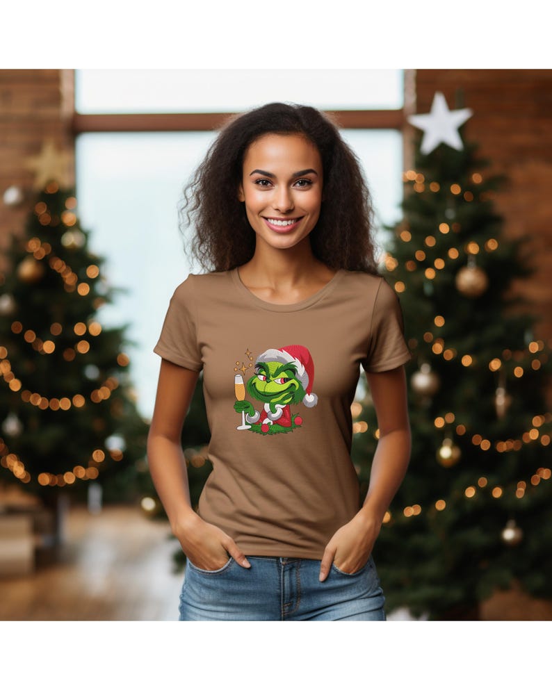 Grinch Embroidery Design, Christmas Machine Embroidery, 9 Sizes ...