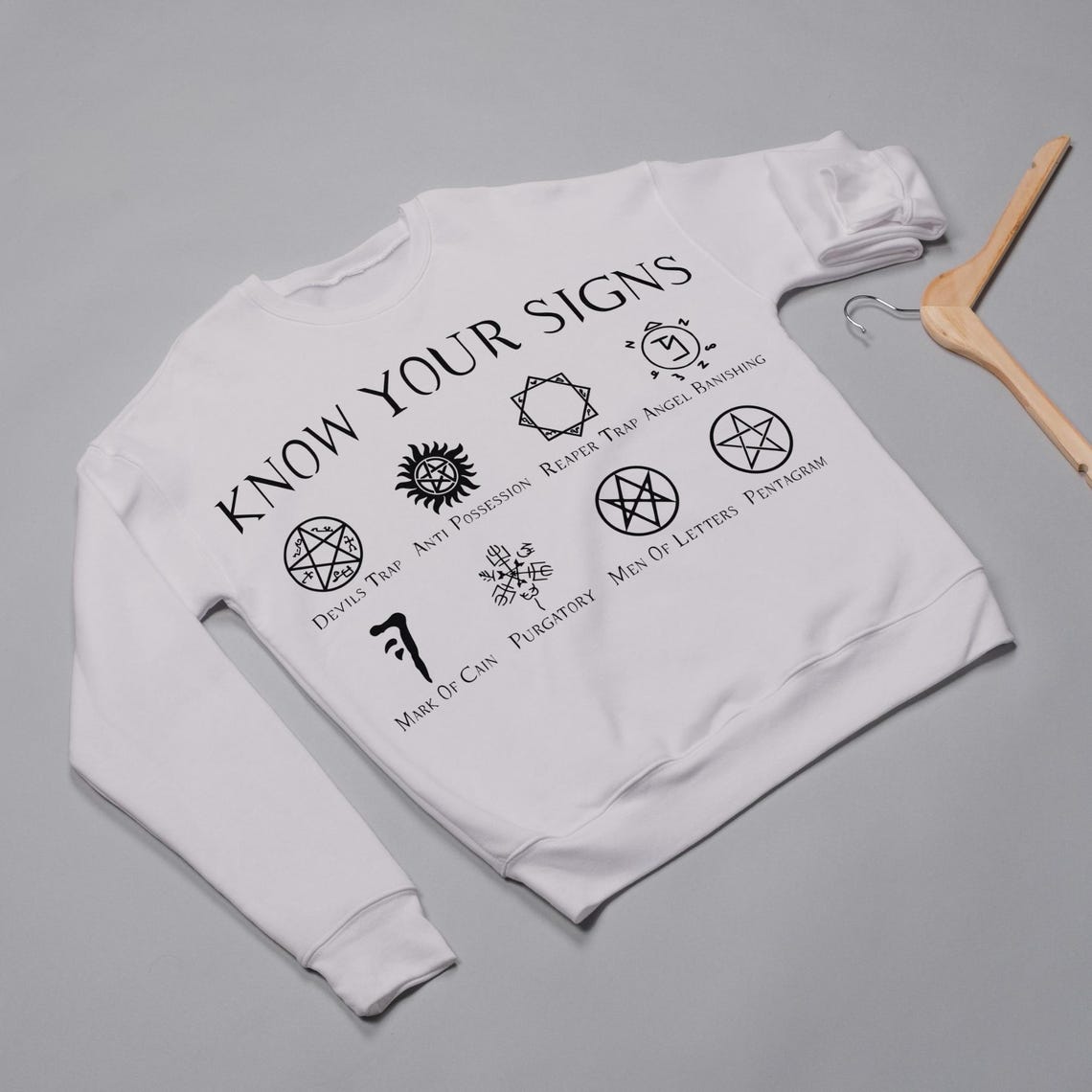 Supernatural SVG Know Your Signs SVG Bundle, Symbols Cut Files, Cricut ...