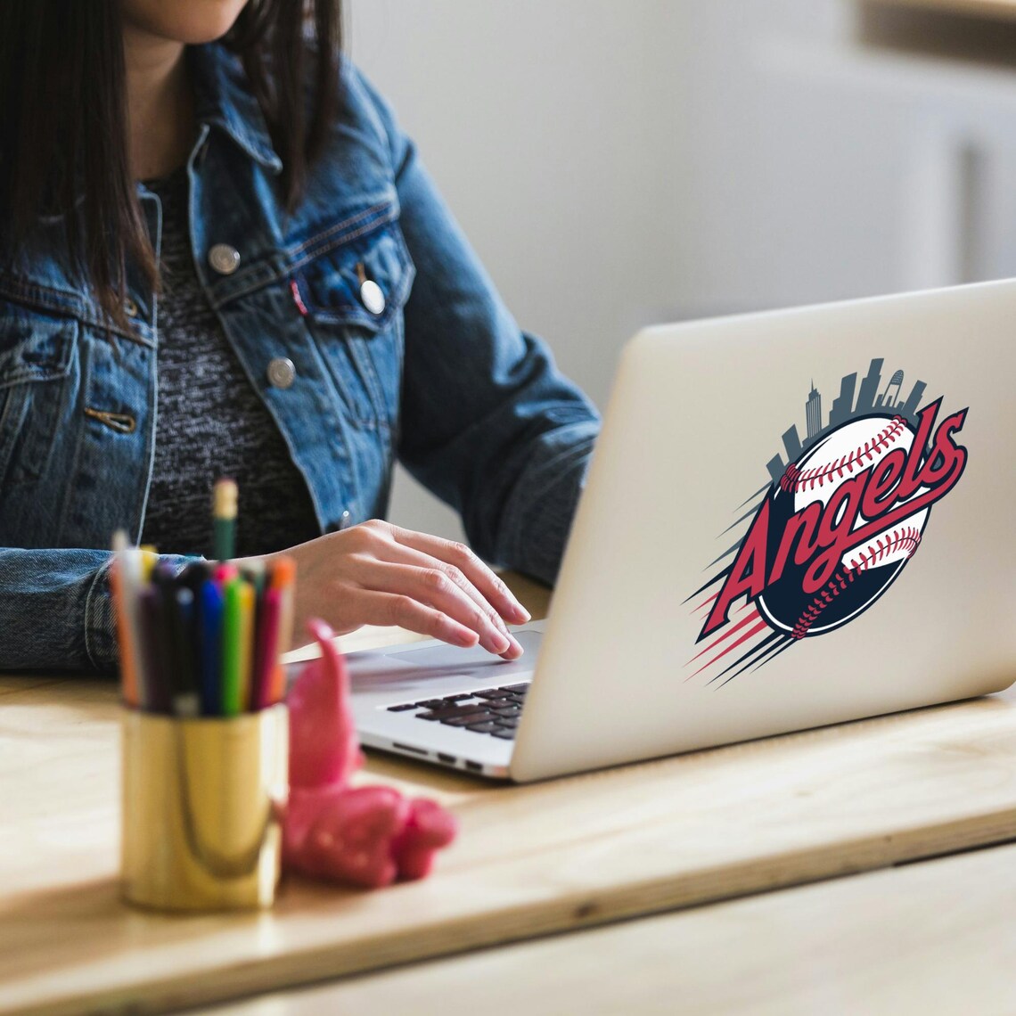 Angels Baseball SVG, City Skyline Svg Png Dxf Eps Pdf, City Baseball ...