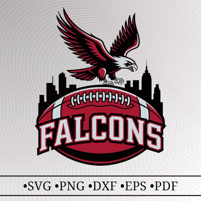 Falcon Logo for Cricut - Etsy