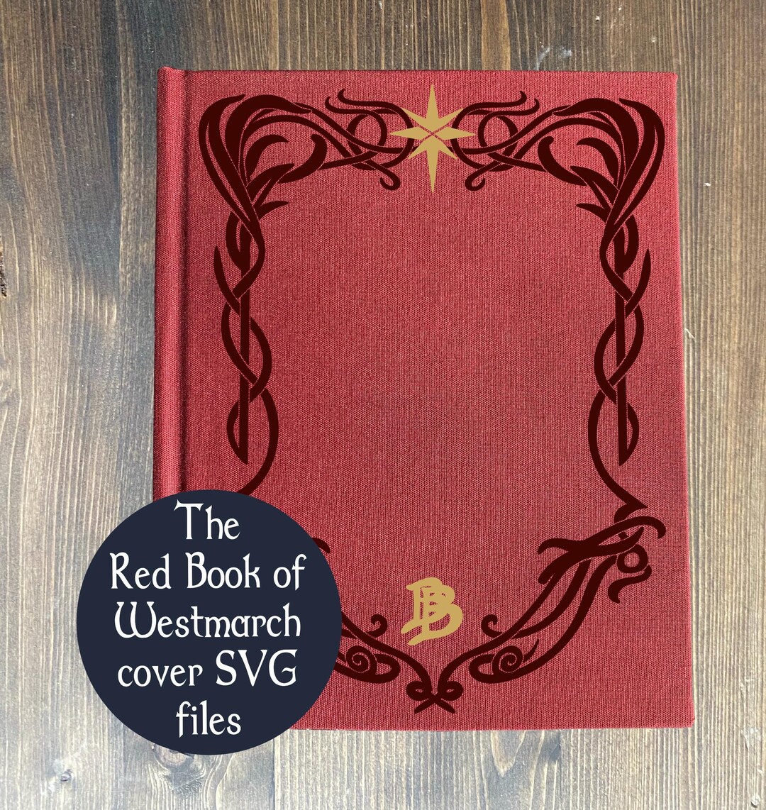 Red Book of Westmarch Cover 2 Layer SVG Files - Etsy