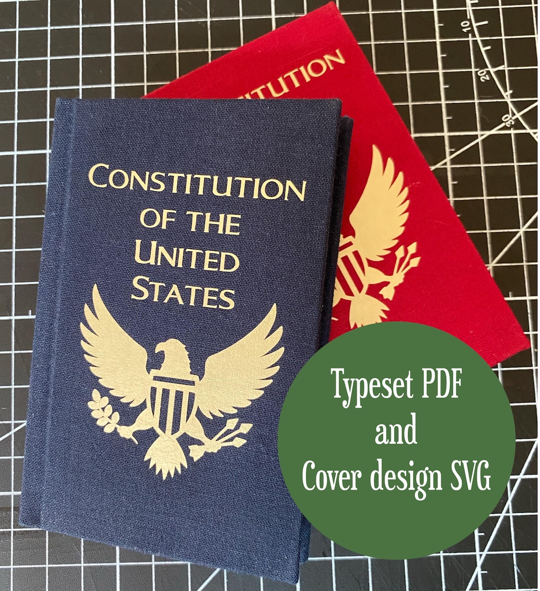 Typeset and Cover Design for Pocket US Constitution - Bookbinding - PDF ...