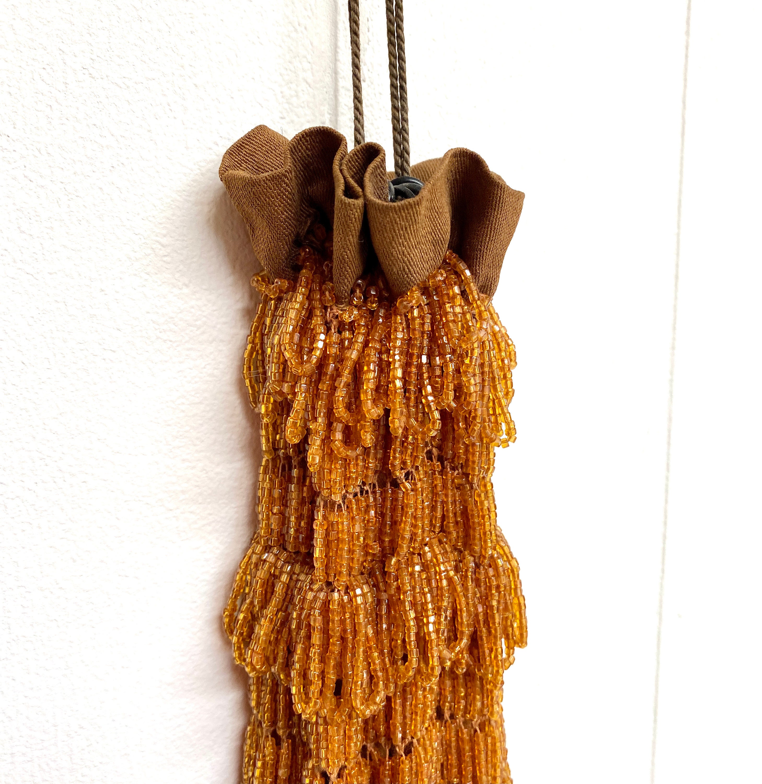 Antique 1920s Beaded Flapper Purse Art Deco Drawstring | Etsy