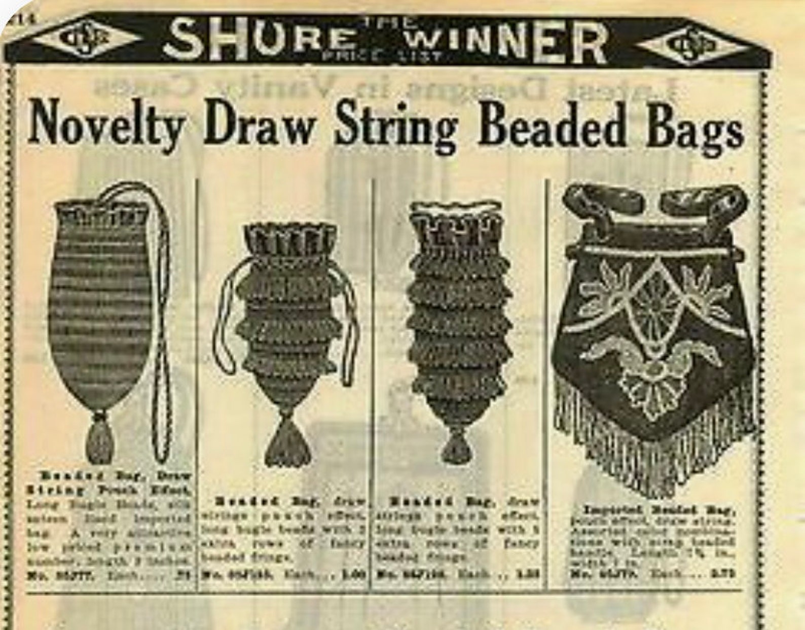 Antique 1920s Beaded Flapper Purse Art Deco Drawstring - Etsy