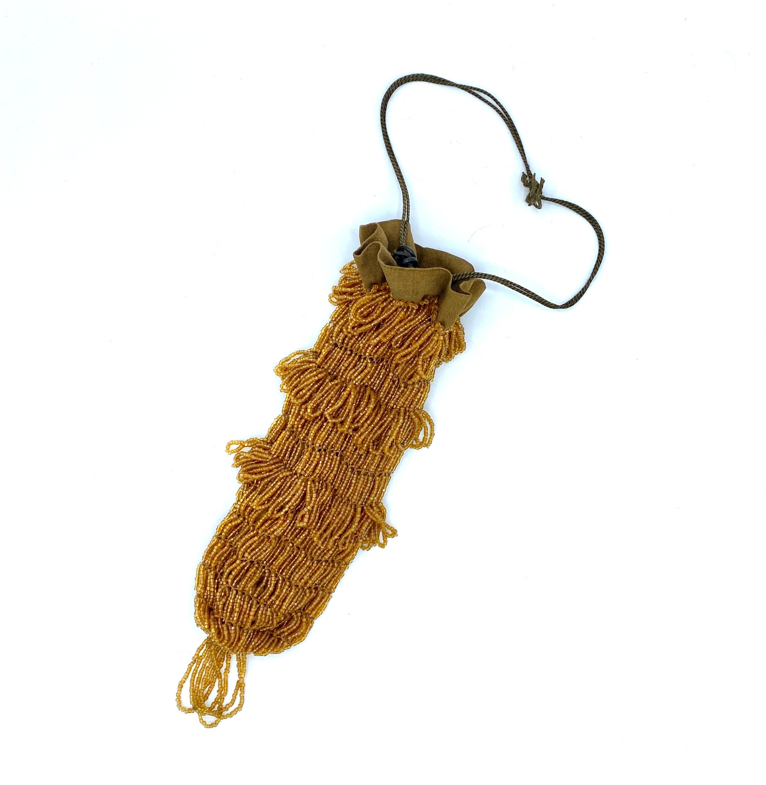 Antique 1920s Beaded Flapper Purse Art Deco Drawstring | Etsy