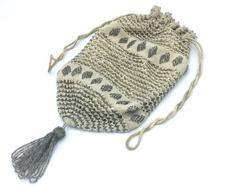 Antique 1920s Beaded Flapper Purse Art Deco Drawstring | Etsy