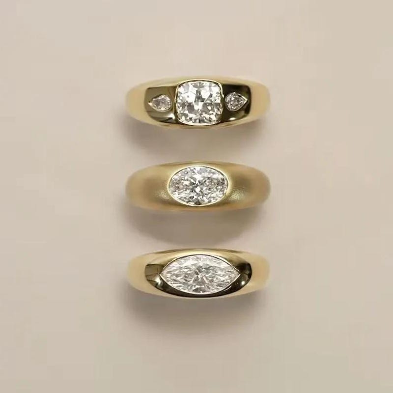 Euro Shank Ring - Etsy