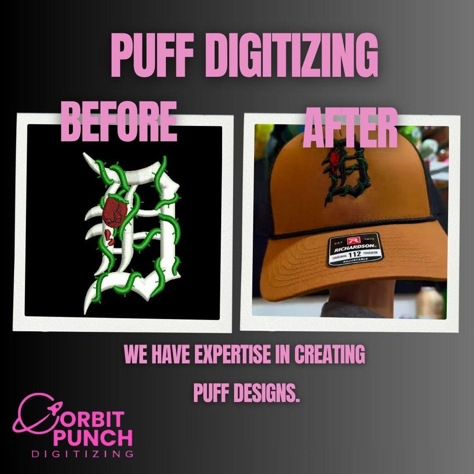 Custom Embroidery Digitizing, Logo Digitizing, Image Digitizing ...