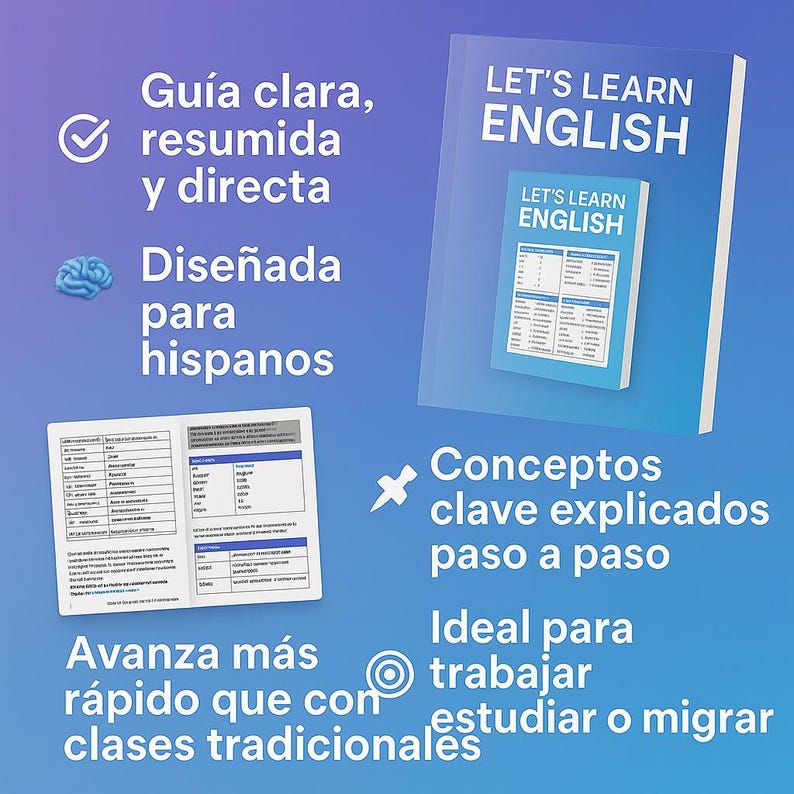 Basic English Course for Spanish Speakers | Beginner Workbook (PDF ...