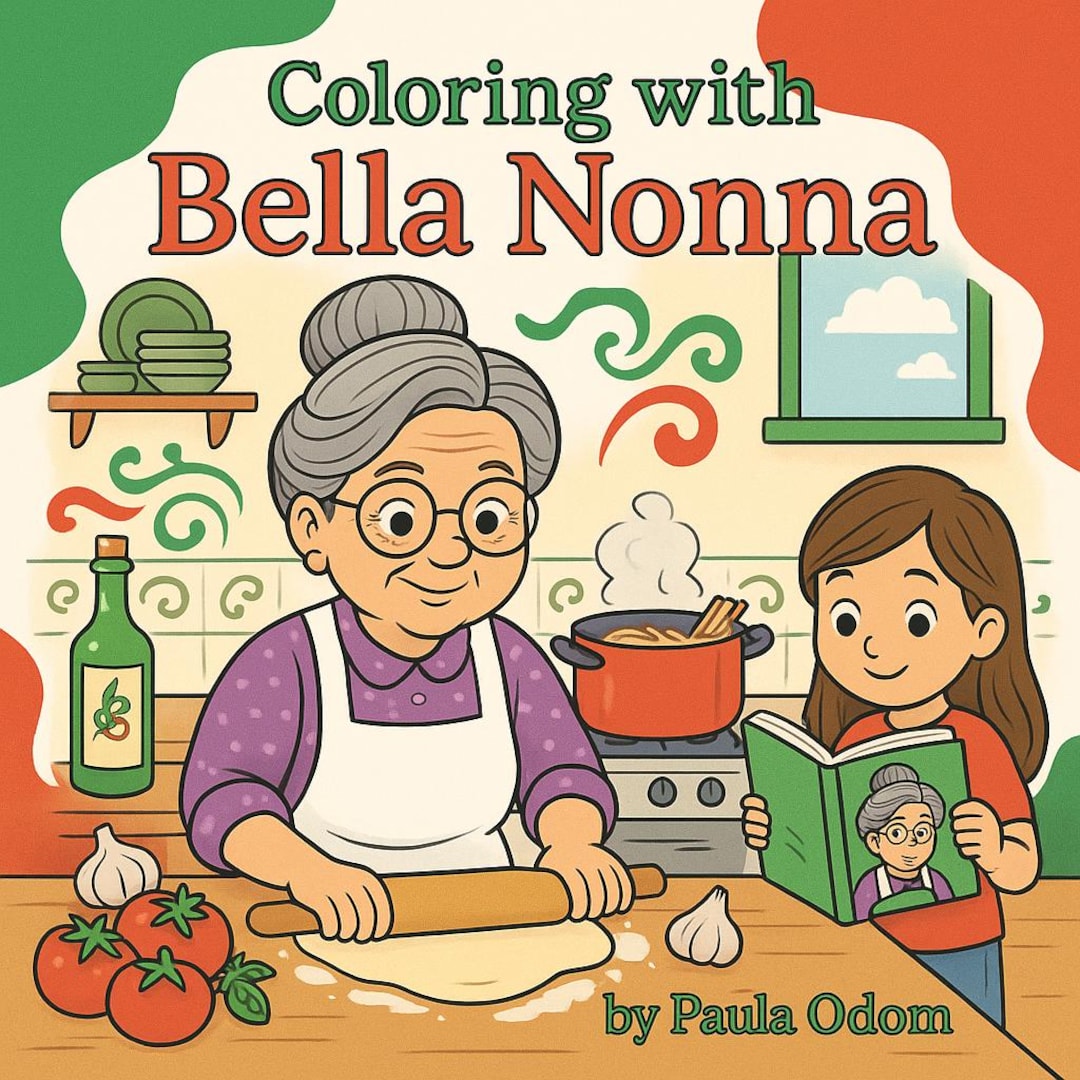 Coloring With Bella Nonna - A Heartwarming Grandparent & Family Life ...