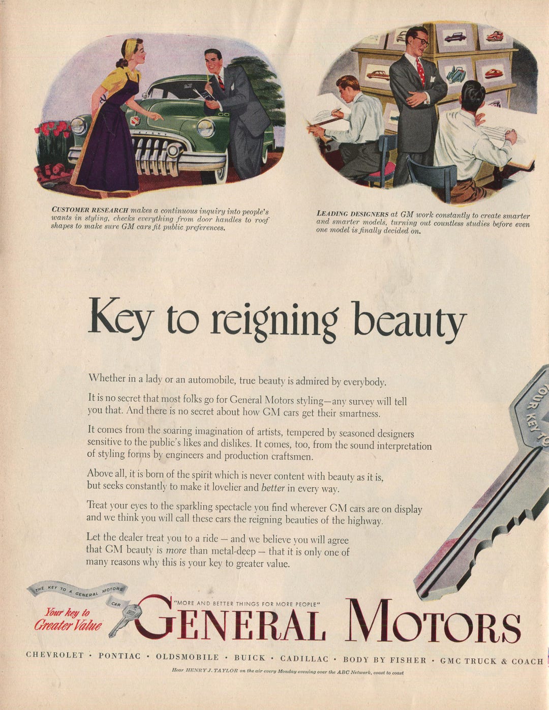 Antique Advertisements – General Motors Automobile Advertisements - 10 ...