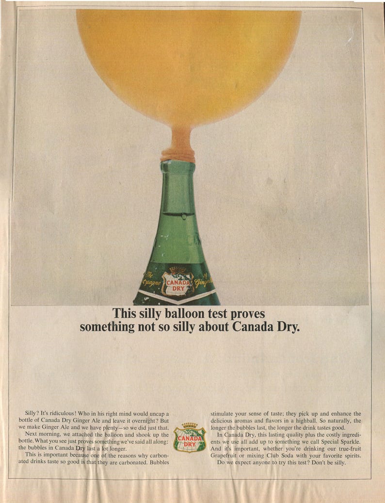 Antique Advertisements – Canada Dry Family of Advertisements - 10 Total ...
