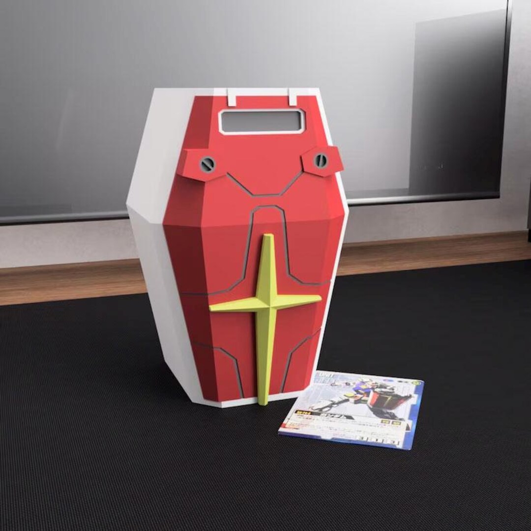 RX-78 Style Mecha Shield Deck Box: 3D Printed Card Holder - Etsy