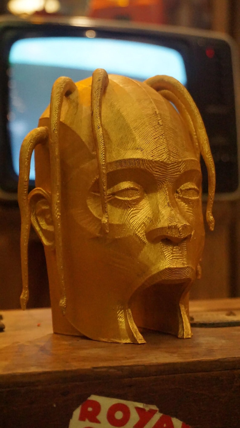 Travis Scott Astroworld 3D Head Sculpture: Collectible Fan Art - Etsy