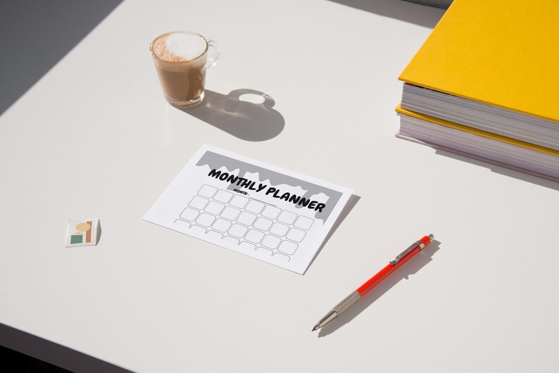 Editable Digital Planner | Printable Daily, Weekly, Monthly and Study ...