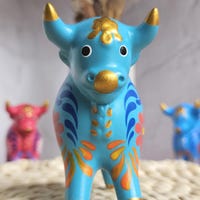 Torito De Pucará | Medium Pucara Bull | Hand-painted Peruvian Ceramic ...