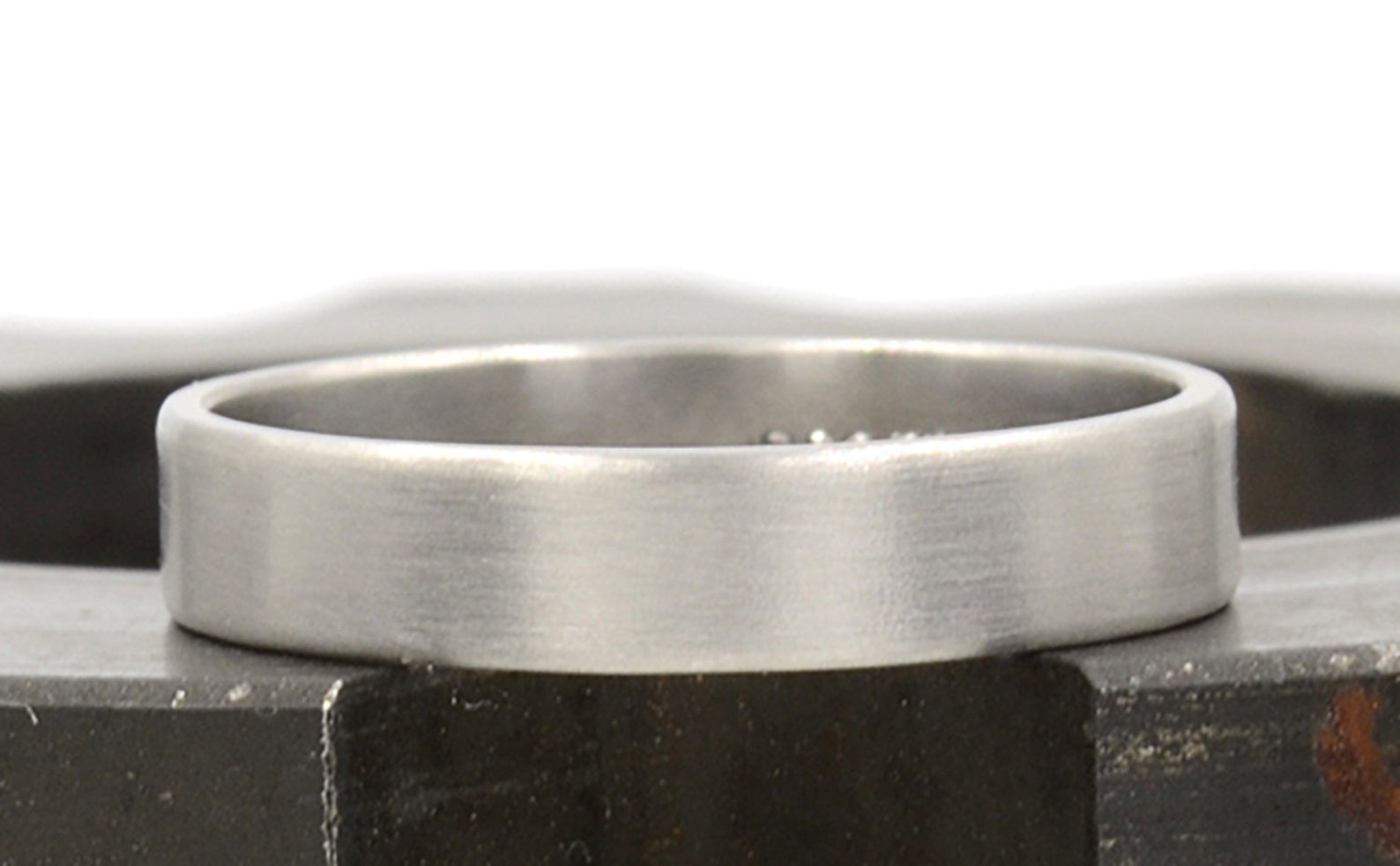 Palladium Ring 4mm 950 Palladium Wedding Band for Men - Etsy