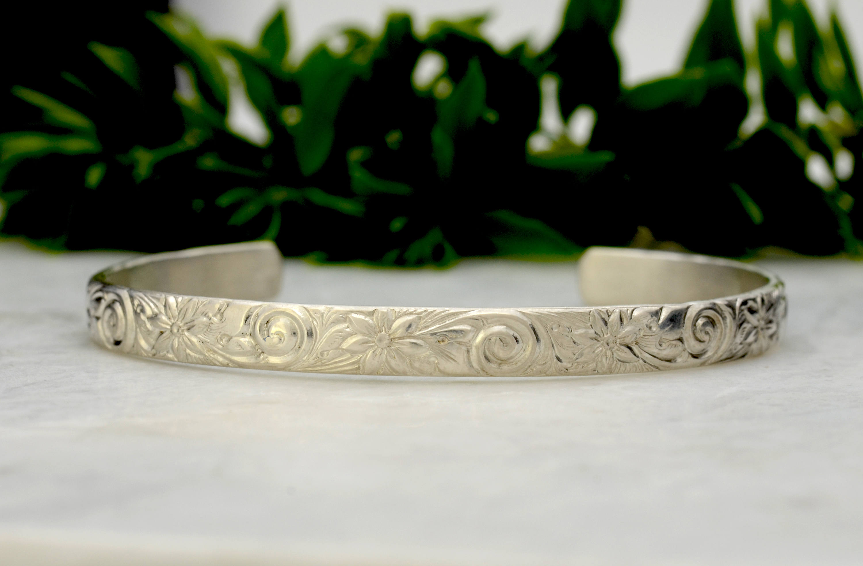 Silver Cuff Bracelet Sterling Silver Bracelet Wide Cuff | Etsy