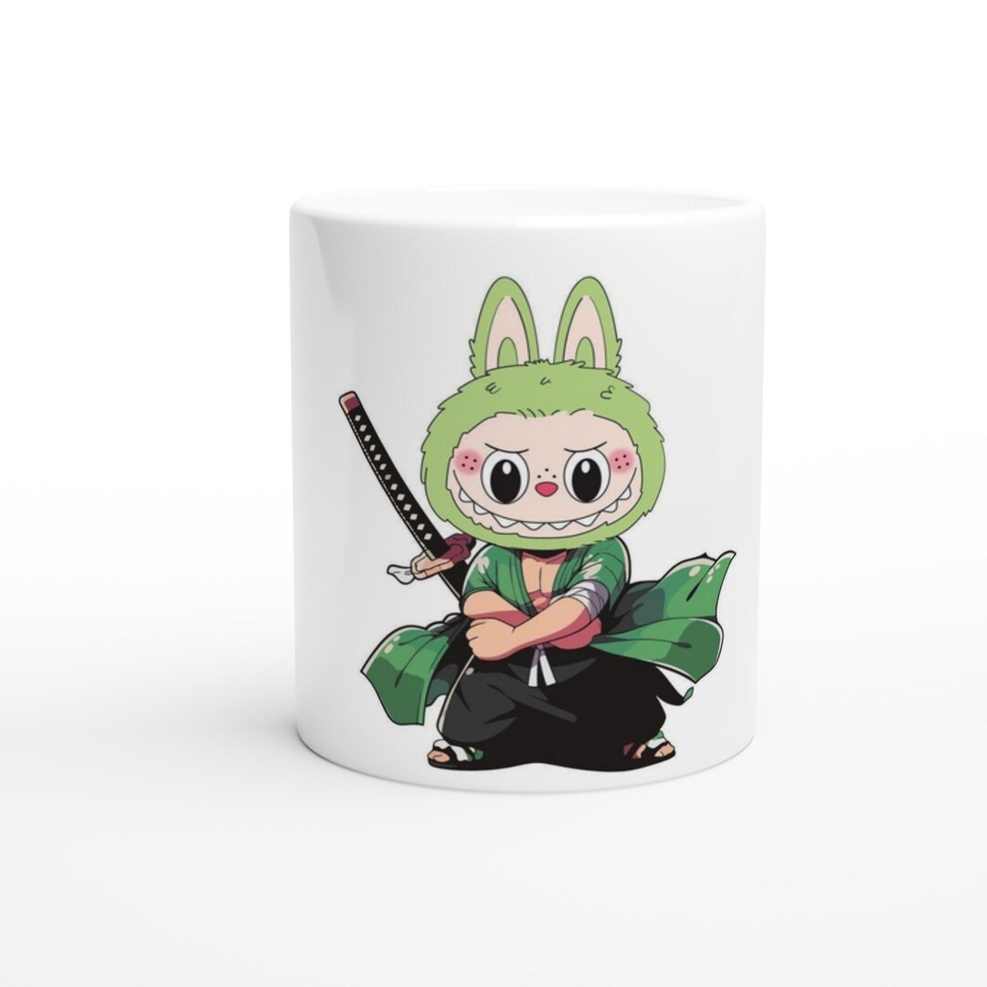 Labubu X Zoro Ceramic Mug – 11 Oz - Etsy