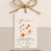 Personalized Fall Wedding Favor Tags: Autumn Leaves Thank You - Etsy