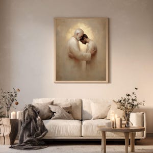 Prodigal Son Embrace Wall Art, Christian Forgiveness Print, Biblical ...