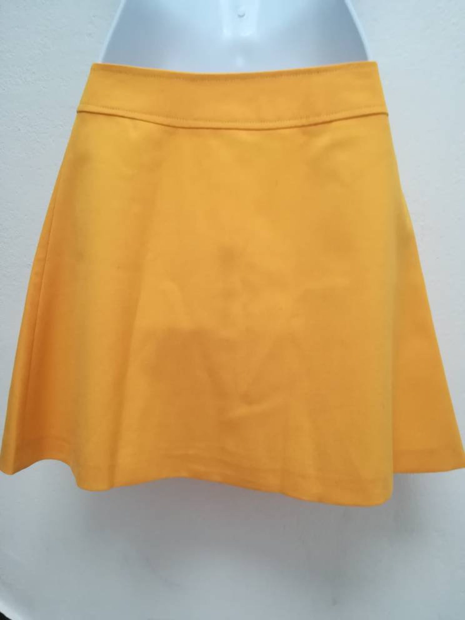 60s Yellow Skirt, 1960s Mini Skirt, Retro Skirt - Etsy